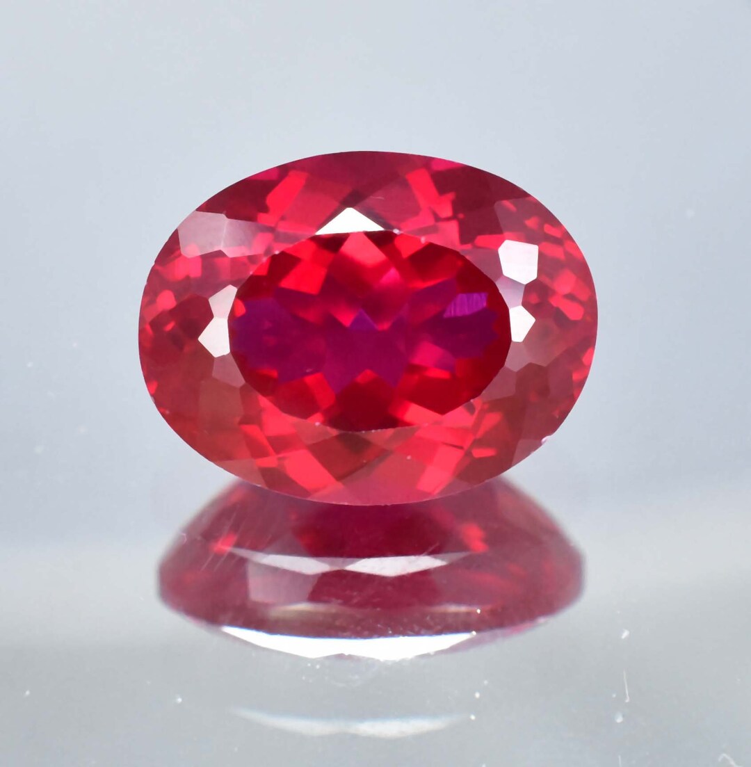 Loose Red Painite 17 X 13 Mm Very Rare Natural Perfect Oval Cut Burmese ...