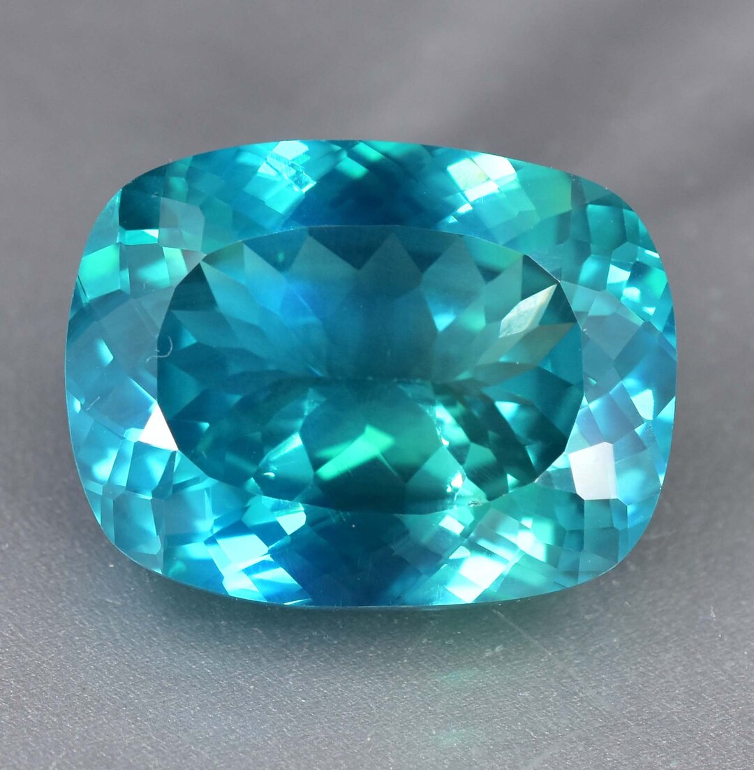 28 X 21 Mm HUGE Flawless 69.55 Ct Natural Bi-color Parti Sapphire ...