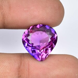 Purple Blue Taaffeite 15.95 Ct AAA Grade Gemstone Heart Fine Cut GIT ...