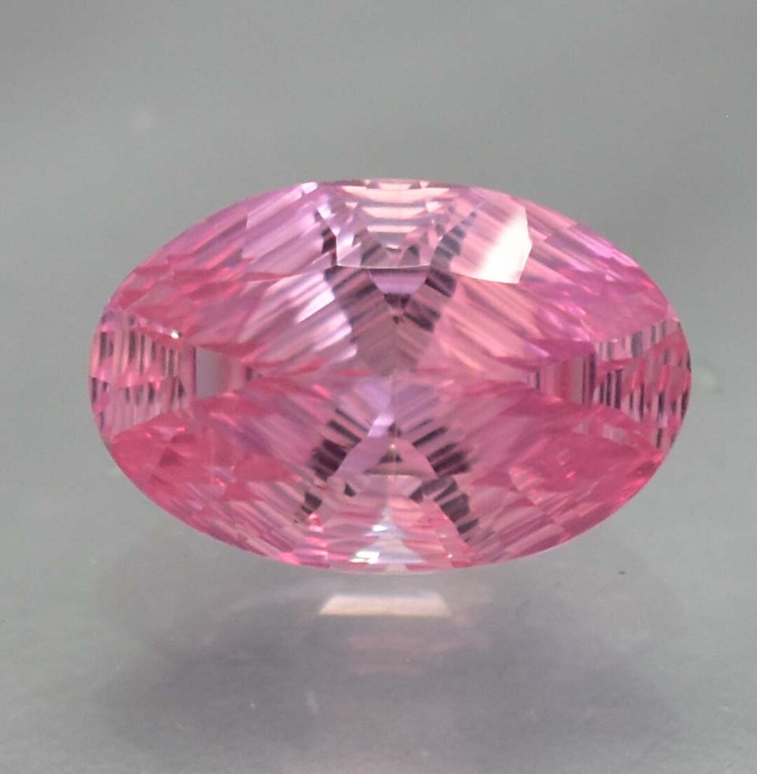 16 X 10 Mm 9.30 Ct Flawless Peach Color Padparadscha Sapphire GIT ...