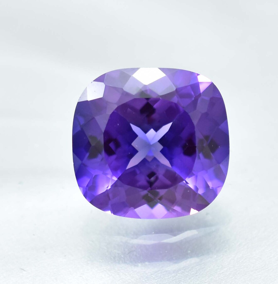 16 X 16 MM Purple Blue Taaffeite Sapphire Gemstone 19.65 Ct AAA Grade ...
