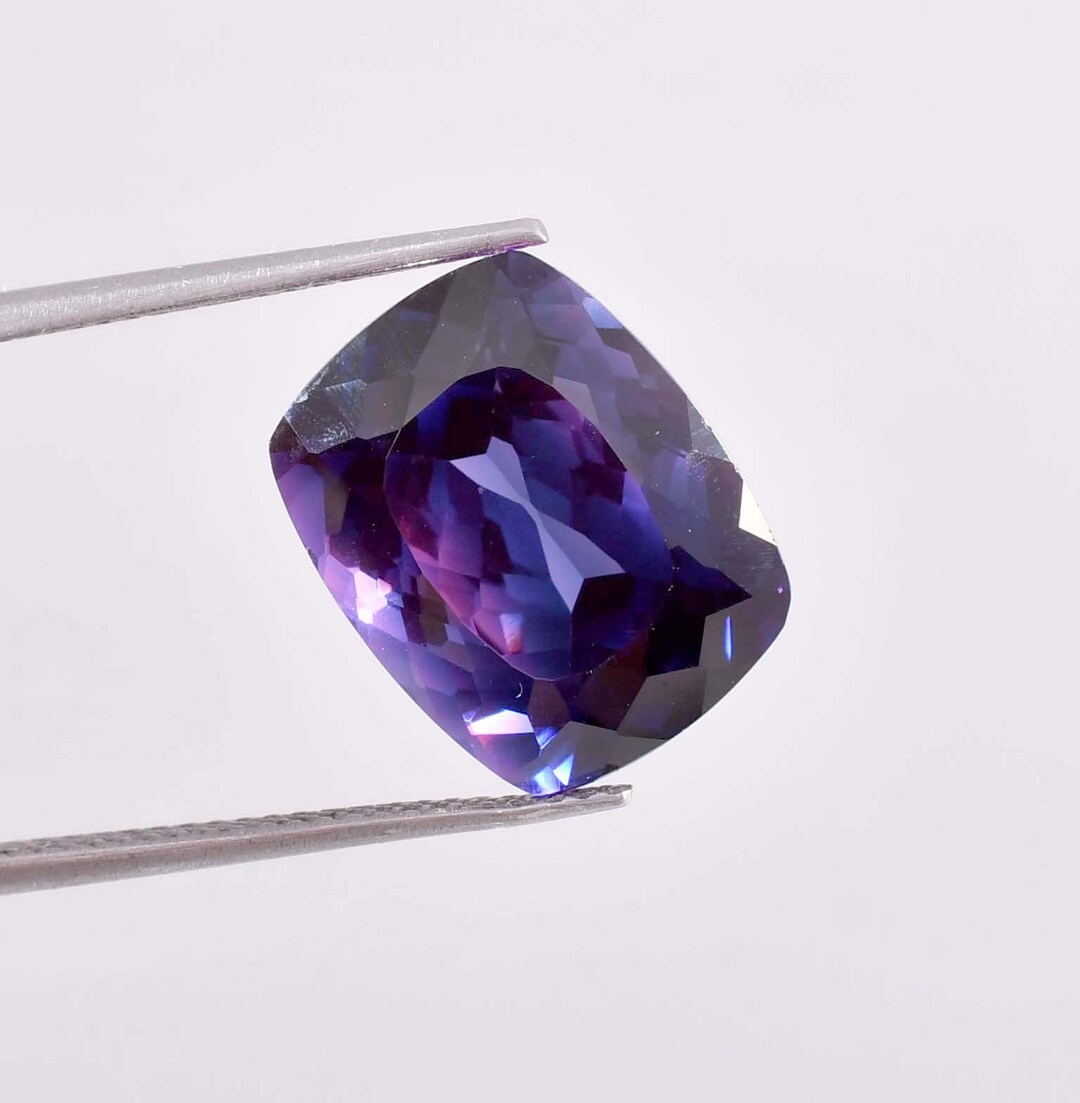 16 X 12 MM Bi-color Purple Blue Java Plum Sapphire 18.05 Ct Loose ...