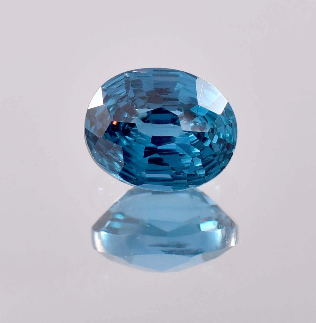 12 X 9 MM Flawless 6.45 Ct Natural Indicolite Blue Green Tourmaline ...