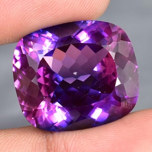 FLAWLESS 22 X 20 Mm Purple Pink Taaffeite Gemstone Cushion Cut - Fine ...