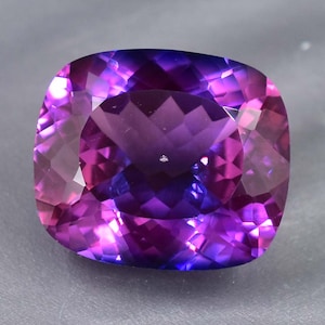 FLAWLESS 22 X 20 Mm Purple Pink Taaffeite Gemstone Cushion Cut - Fine ...