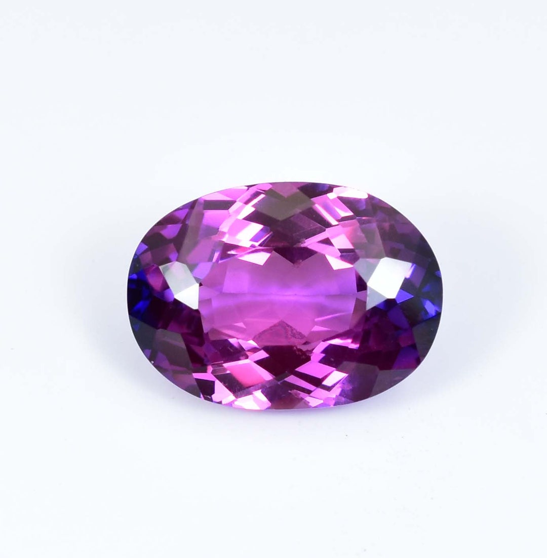 19 X 14 MM Purple Blue Taaffeite 21.10 Ct AAA Grade Gemstone Oval Fine ...