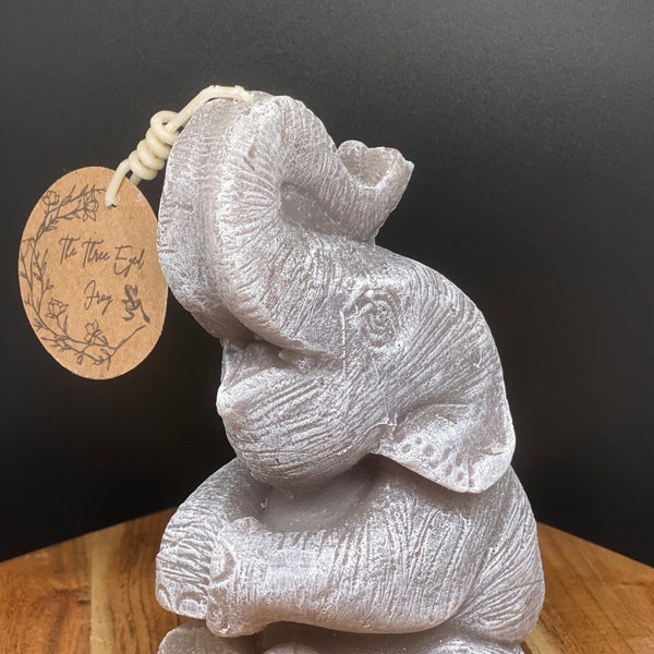 Elephant Candle - Etsy