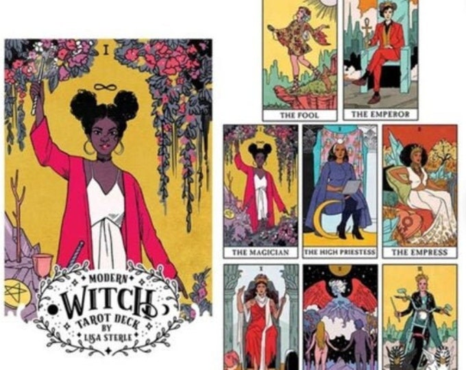 The Modern Witch Tarot Cards 78 Cards Divination Tarot Cards - Etsy