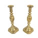 Rare Pair of Antique Diamond Princess Candlesticks in Solid Brass Made ...
