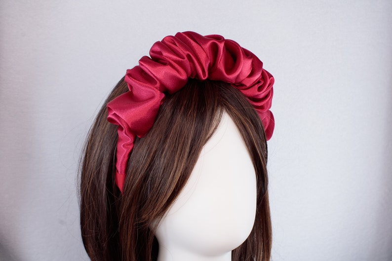 Velvet & Silk Ruffle Headbands Collection| Fashionable Headband | Silk ...