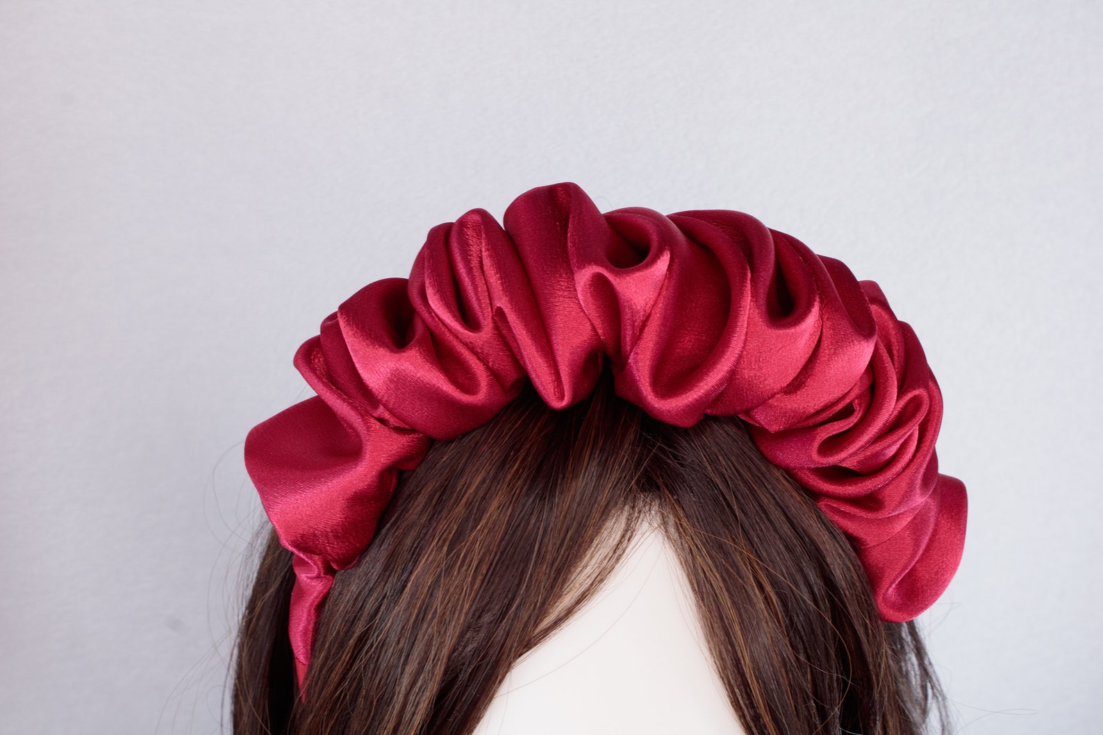Velvet & Silk Ruffle Headbands Collection| Fashionable Headband | Silk ...
