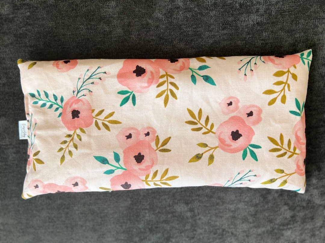 Rice Heating Pack - Pink Flowers - Etsy