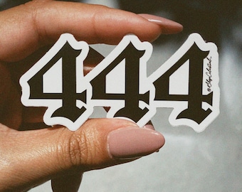 1111 Sticker | Angel Number Sticker | Laptop Sticker | Water Bottle ...