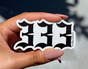 1111 Sticker | Angel Number Sticker | Laptop Sticker | Water Bottle ...