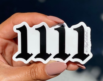 333 Sticker | Angel Number Sticker | Laptop Sticker | Water Bottle ...