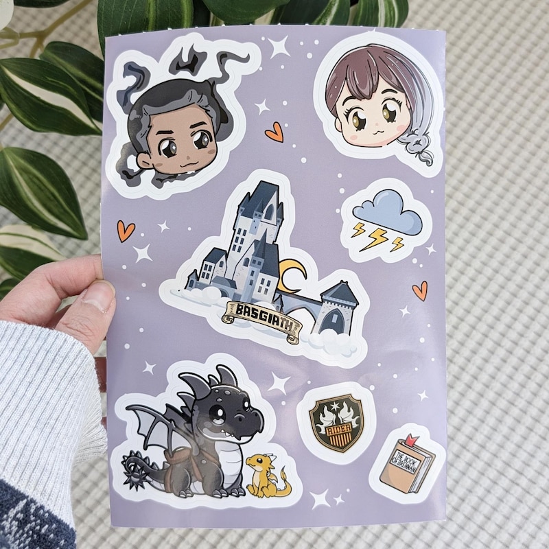 Fourth Wing Stickers - Etsy