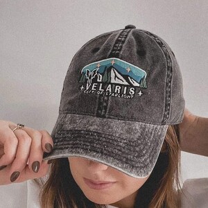 ACOTAR Velaris City of Starlight Baseball Cap Trucker Hat | OFFICIALLY ...