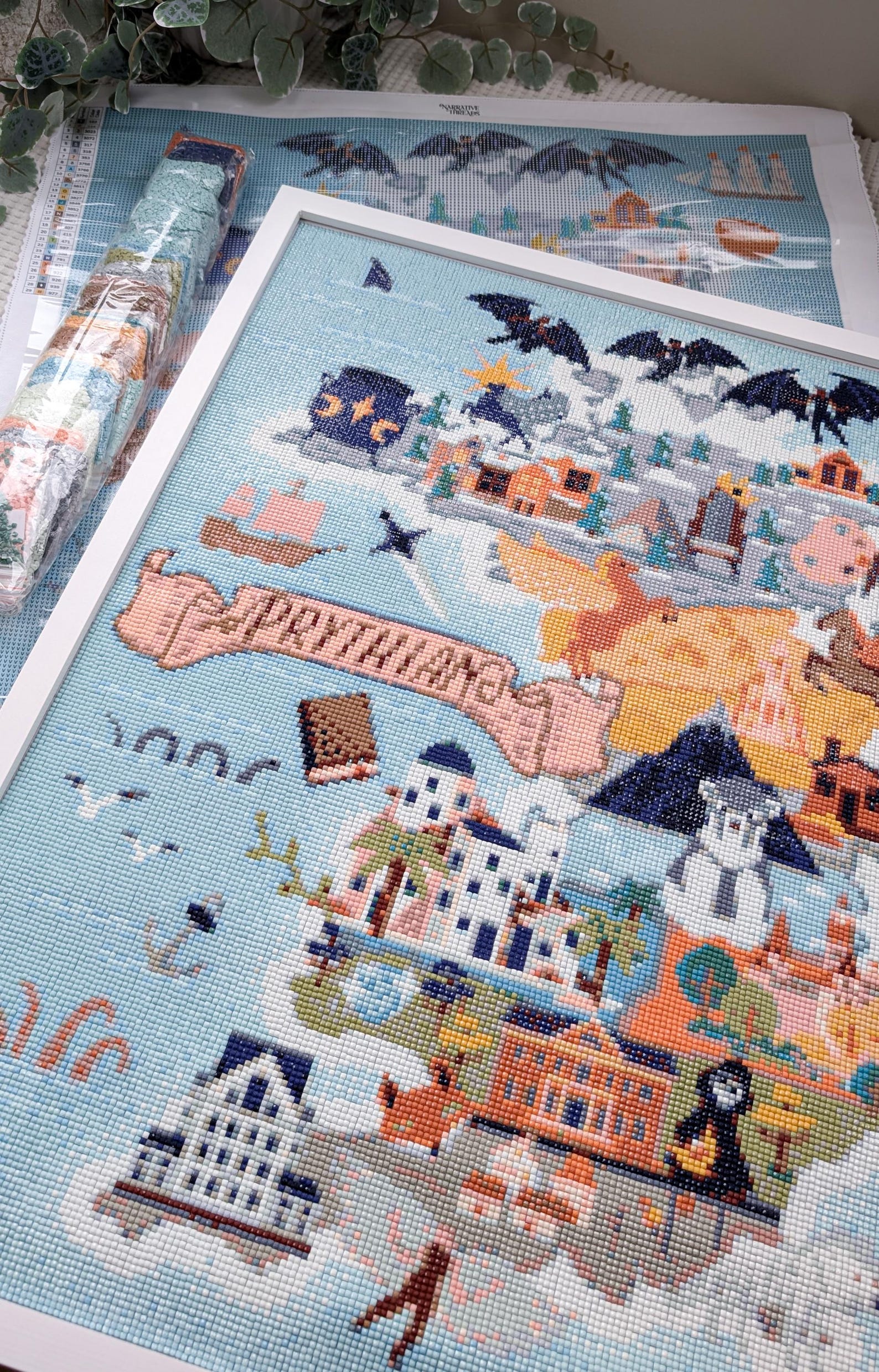 Licensed Prythian Map Diamond Painting Kit | Sarah J. Maas A Court of ...