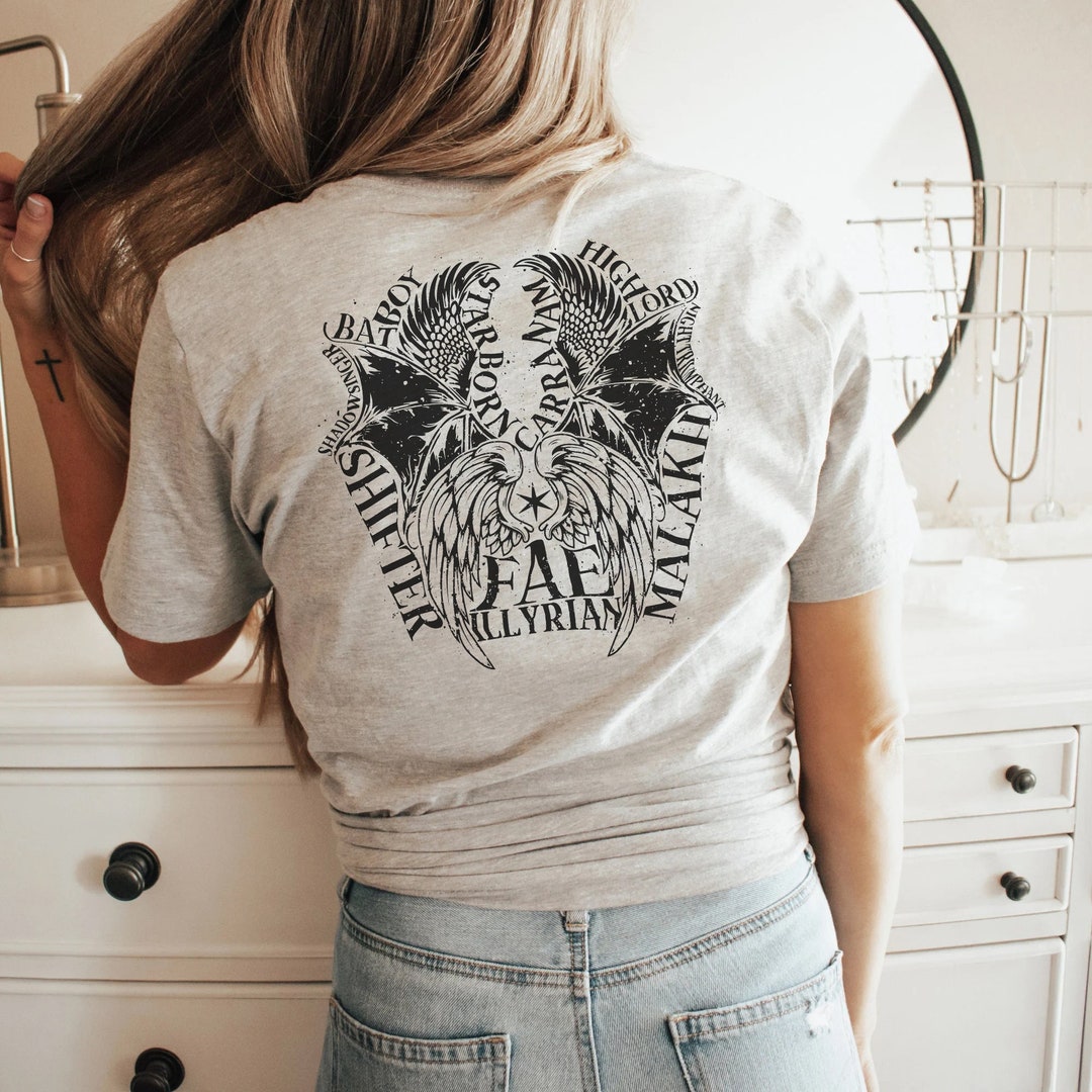 Wings Trio Anatomy of Maas T-shirt | OFFICIALLY LICENSED | Sarah J ...