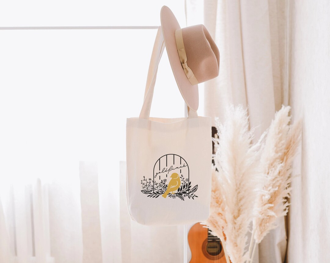 Goldfinch Plated Prisoner Series Tote Bag | Raven Kennedy Library Bag ...