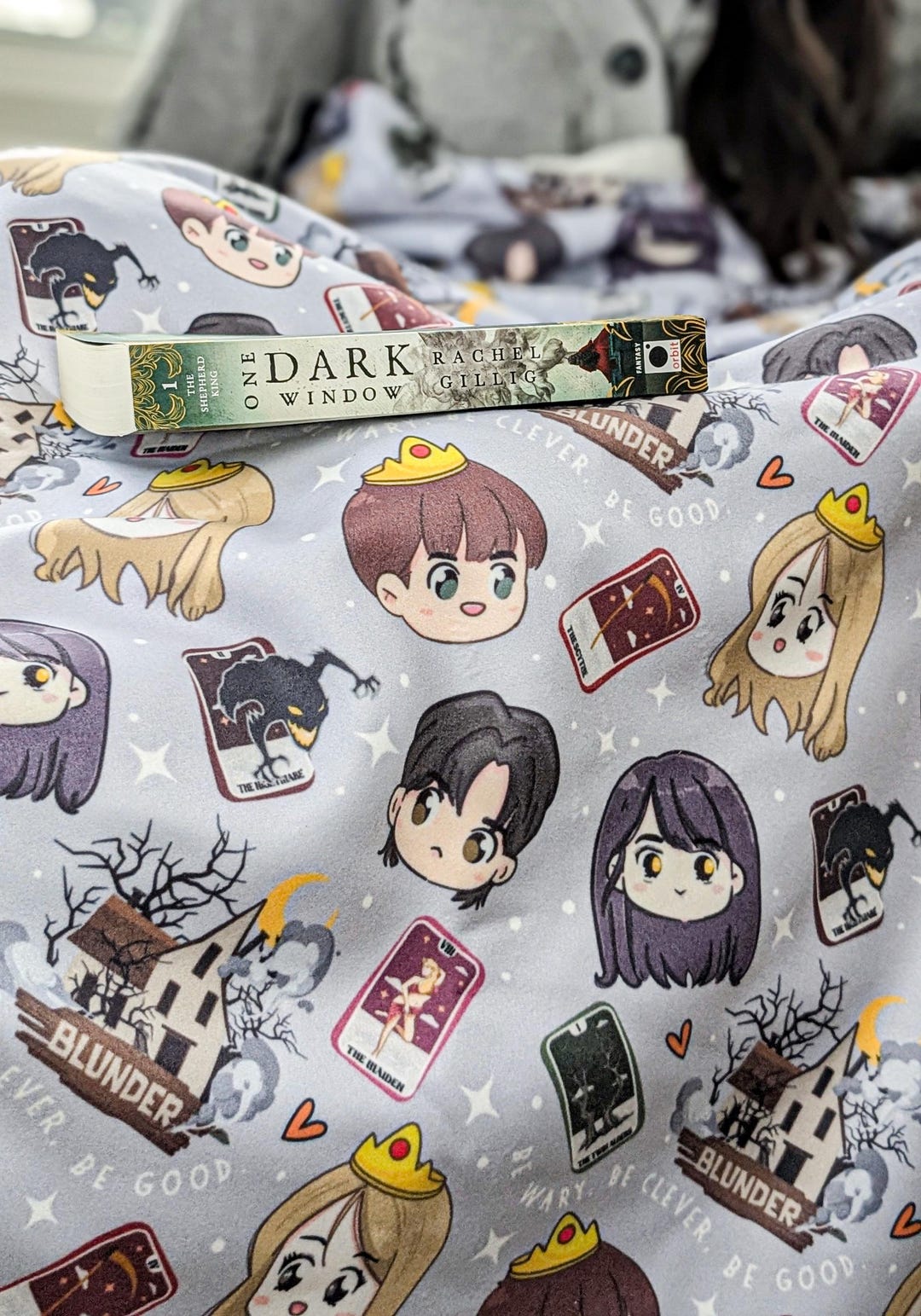 Officially Licensed One Dark Window Chibi Sherpa Fleece Blanket ...