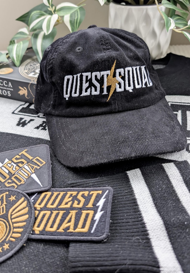 Licensed QUEST SQUAD Embroidered Patches | Rebecca Yarros RY Fourth ...