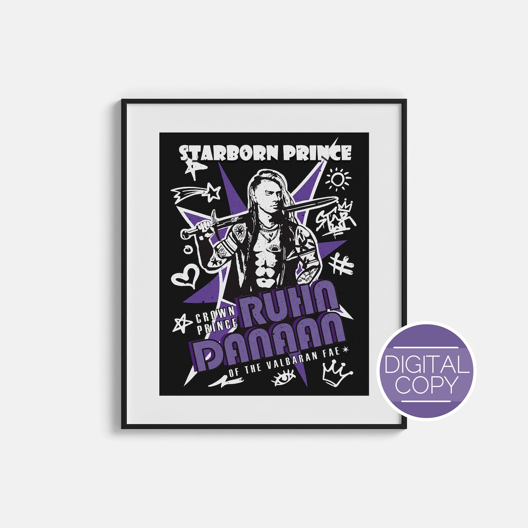 Ruhn Danaan Bootleg Band Poster Digital Print OFFICIALLY LICENSED Sarah ...