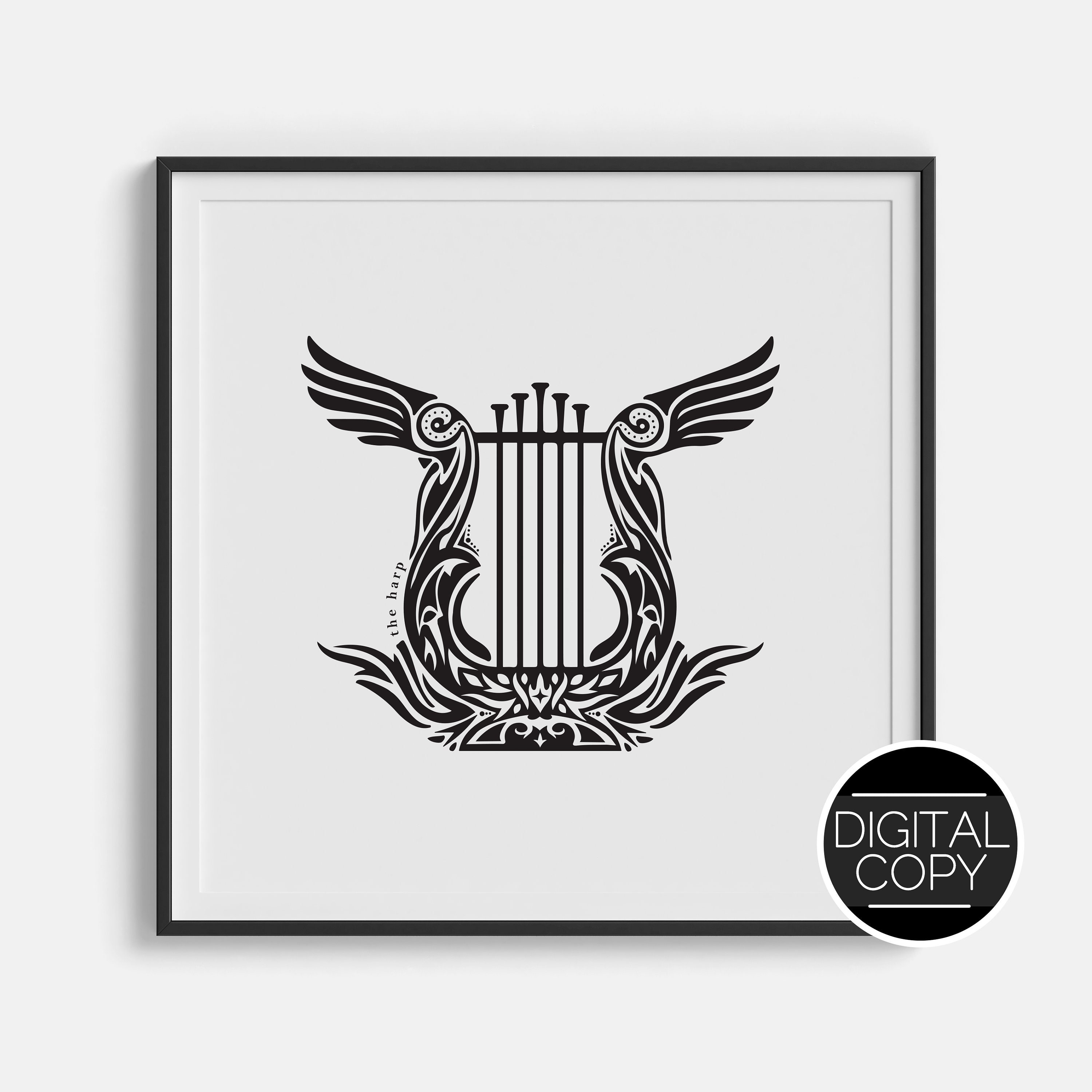 Dread Trove Mask Crown and Harp Digital Print Bundle | OFFICIALLY ...