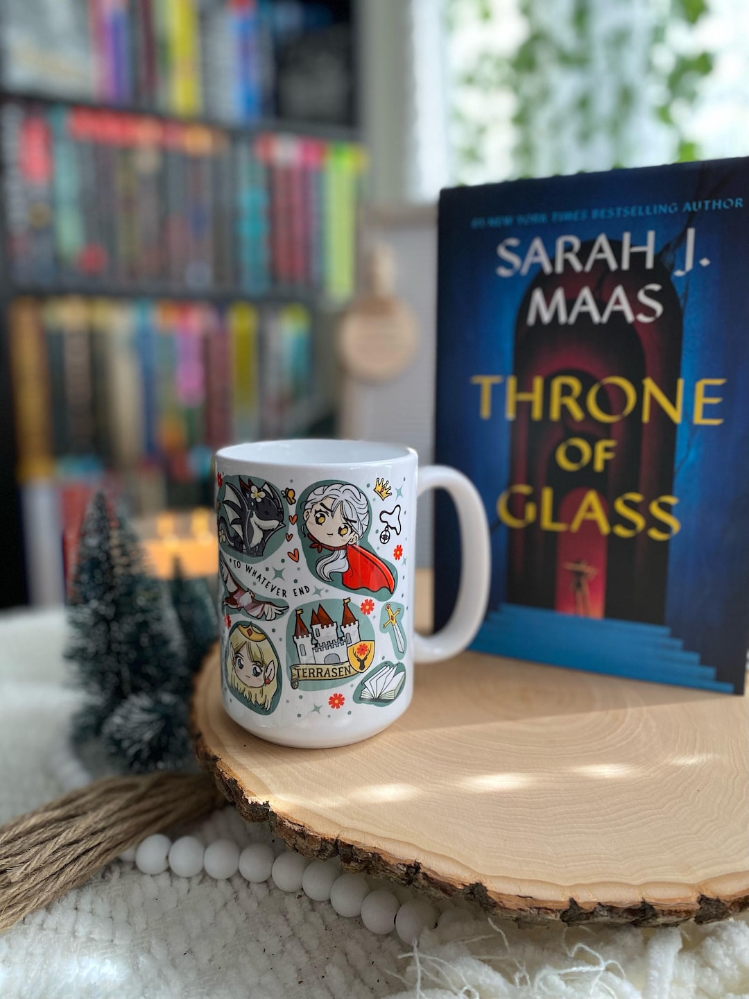 Terrasen Throne of Glass Chibi Cute Coffee Mug | OFFICIALLY LICENSED ...