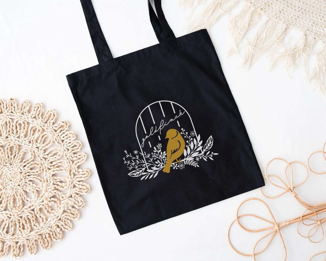 Goldfinch Library Book Bag | Raven Kennedy the Plated Prisoner Series ...