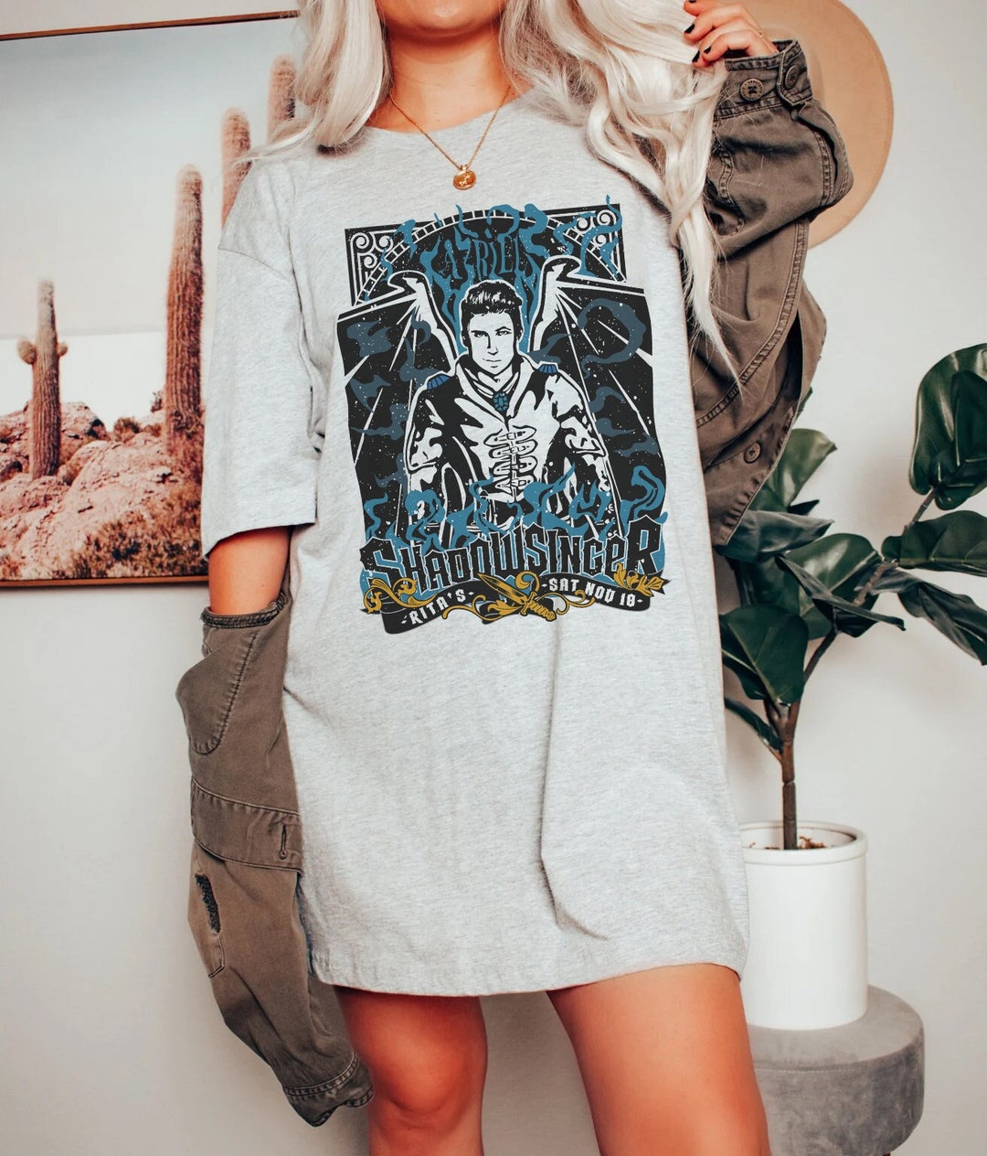 Shadowsinger Azriel Vintage Bootleg Retro Band T-shirt OFFICIALLY ...