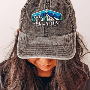 ACOTAR Velaris City of Starlight Baseball Cap Trucker Hat | OFFICIALLY ...