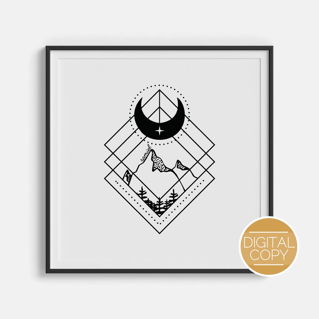 Ramiel Climb the Mountain Digital Print | OFFICIALLY LICENSED | Nesta ...