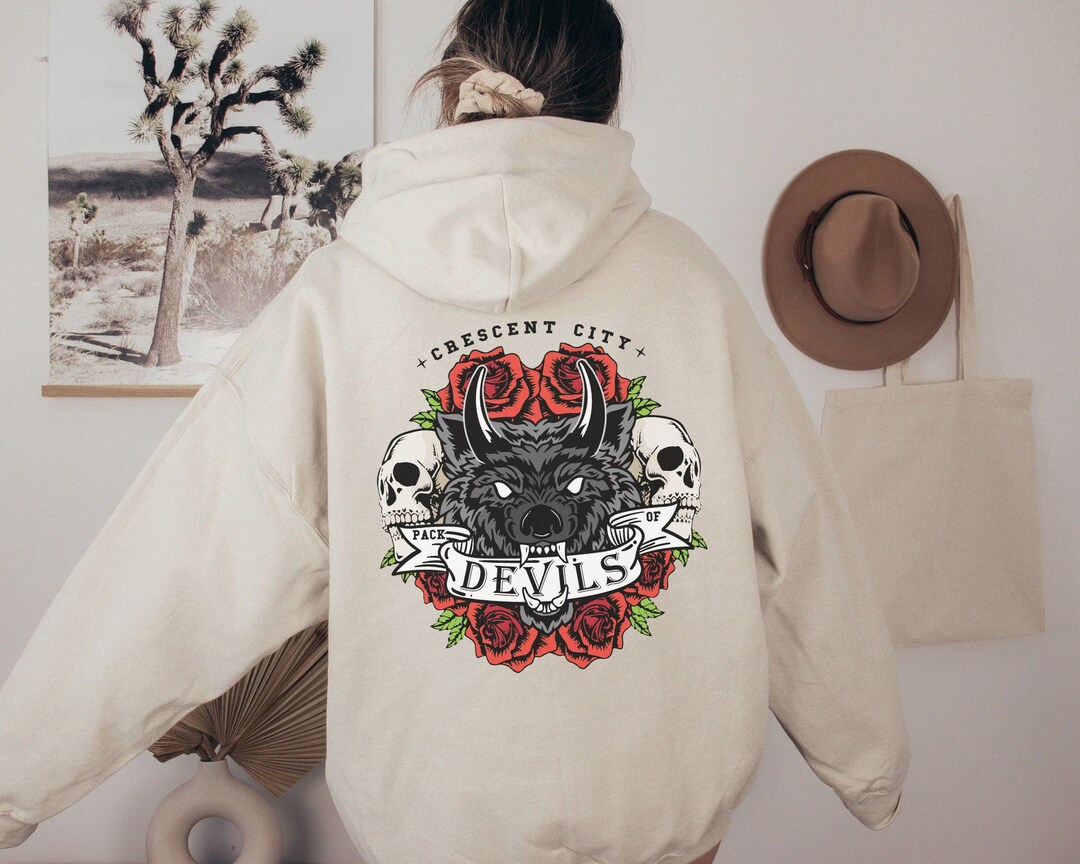 Crescent City Hoodie Ft. Pack of Devils | OFFICIALLY LICENSED | Sarah J ...