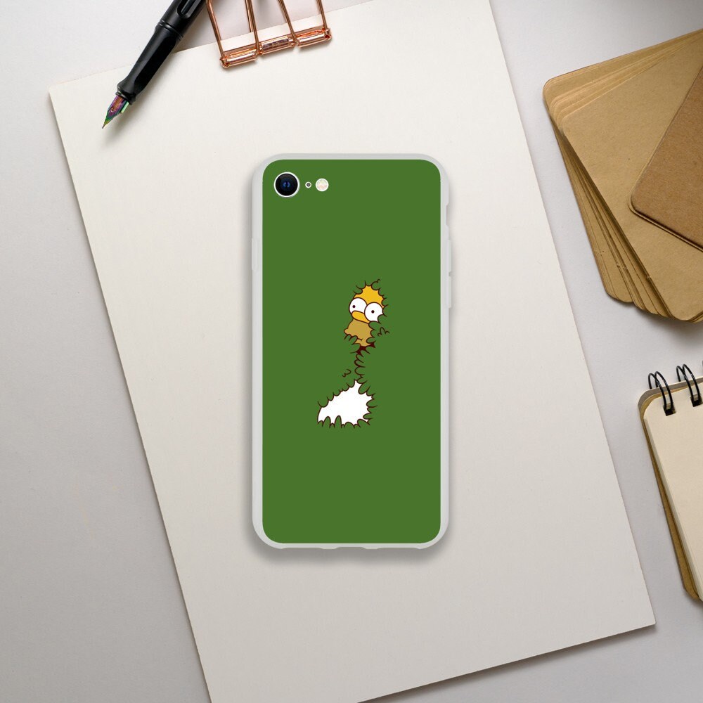 Homer Simpson Bush Meme Phone Case iPhone & Android - Etsy