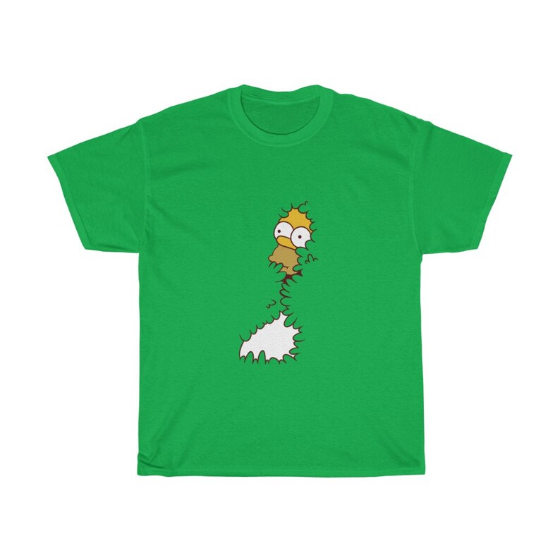 Homer Simpson Bush Meme Unisex T-shirt Homer Hiding in the | Etsy Homer Simpson Bush Meme Unisex T-shirt Homer Hiding in the | Etsy