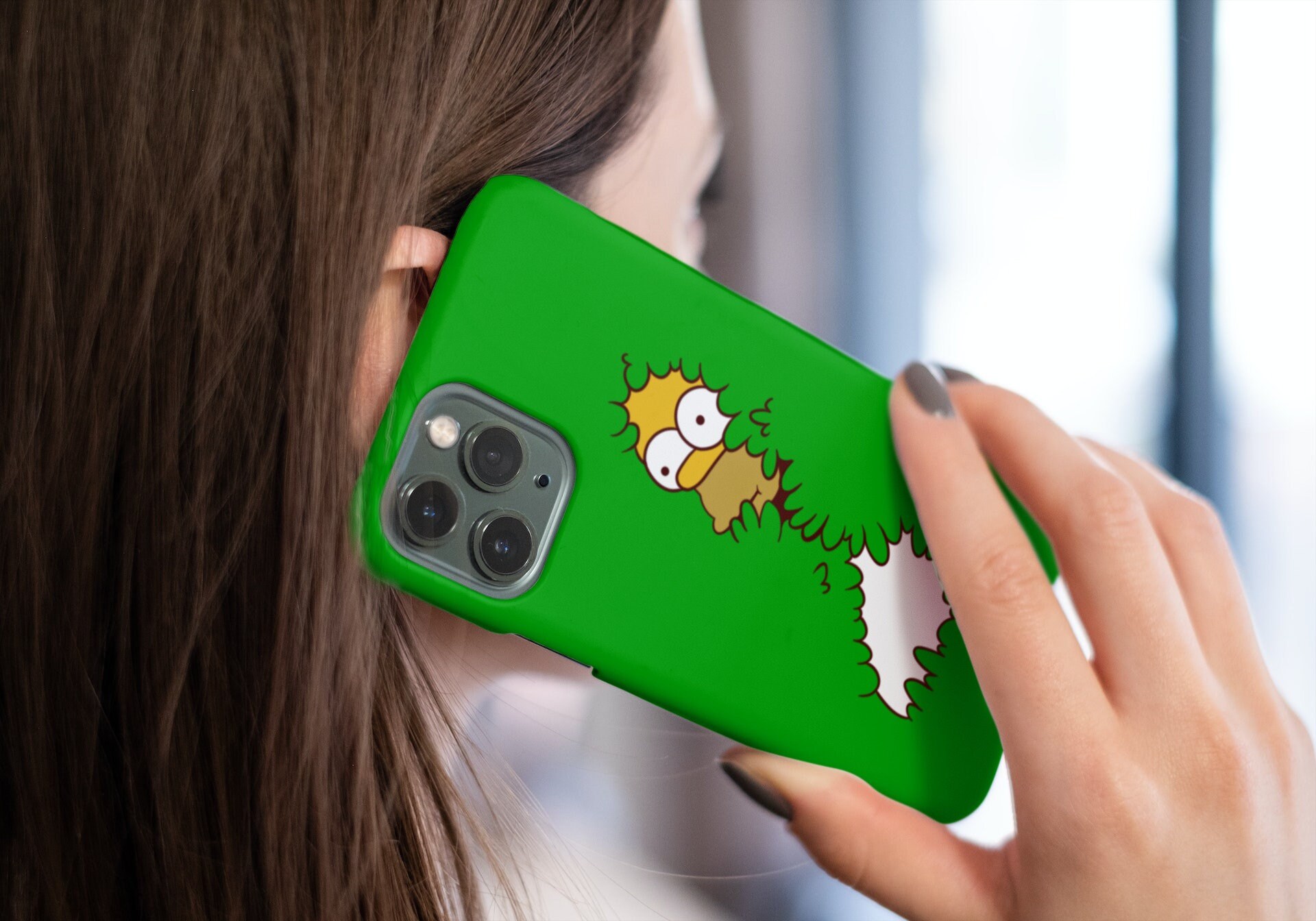 Homer Simpson Bush Meme Phone Case iPhone & Android - Etsy