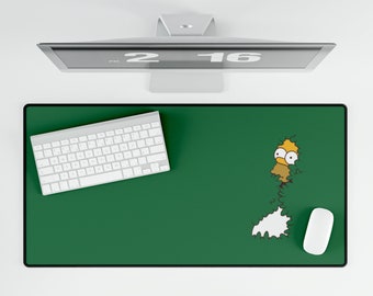 Homer Simpson Gaming Mouse Pad, XL Aesthetic Mouse Pad, Cute Office ...