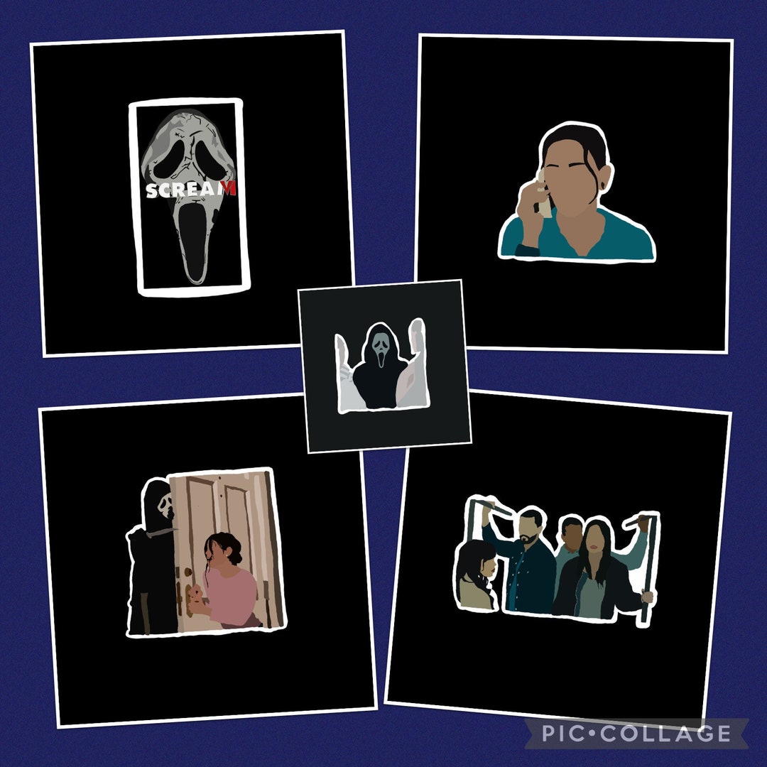 SCREAM 6 Stickers - Etsy