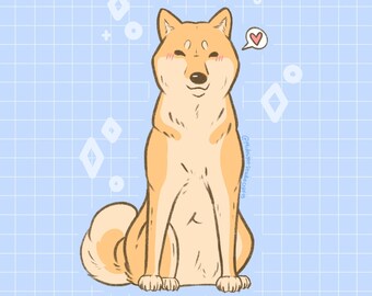Meme Sticker stronk Doge Funny Shiba Inu Sticker for True Internet ...