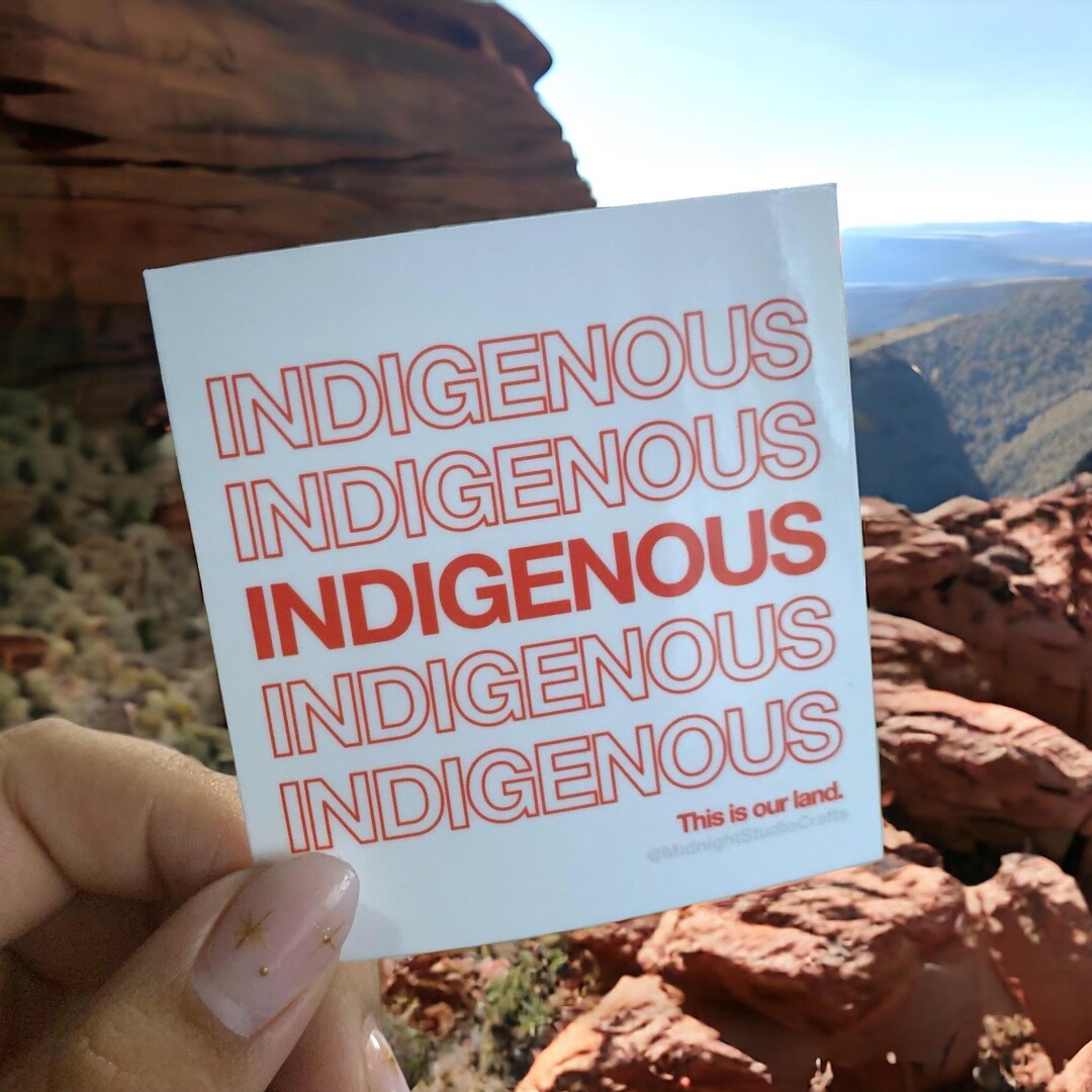 INDIGENOUS Sticker - Etsy