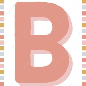Printable Classroom Alphabet - Etsy