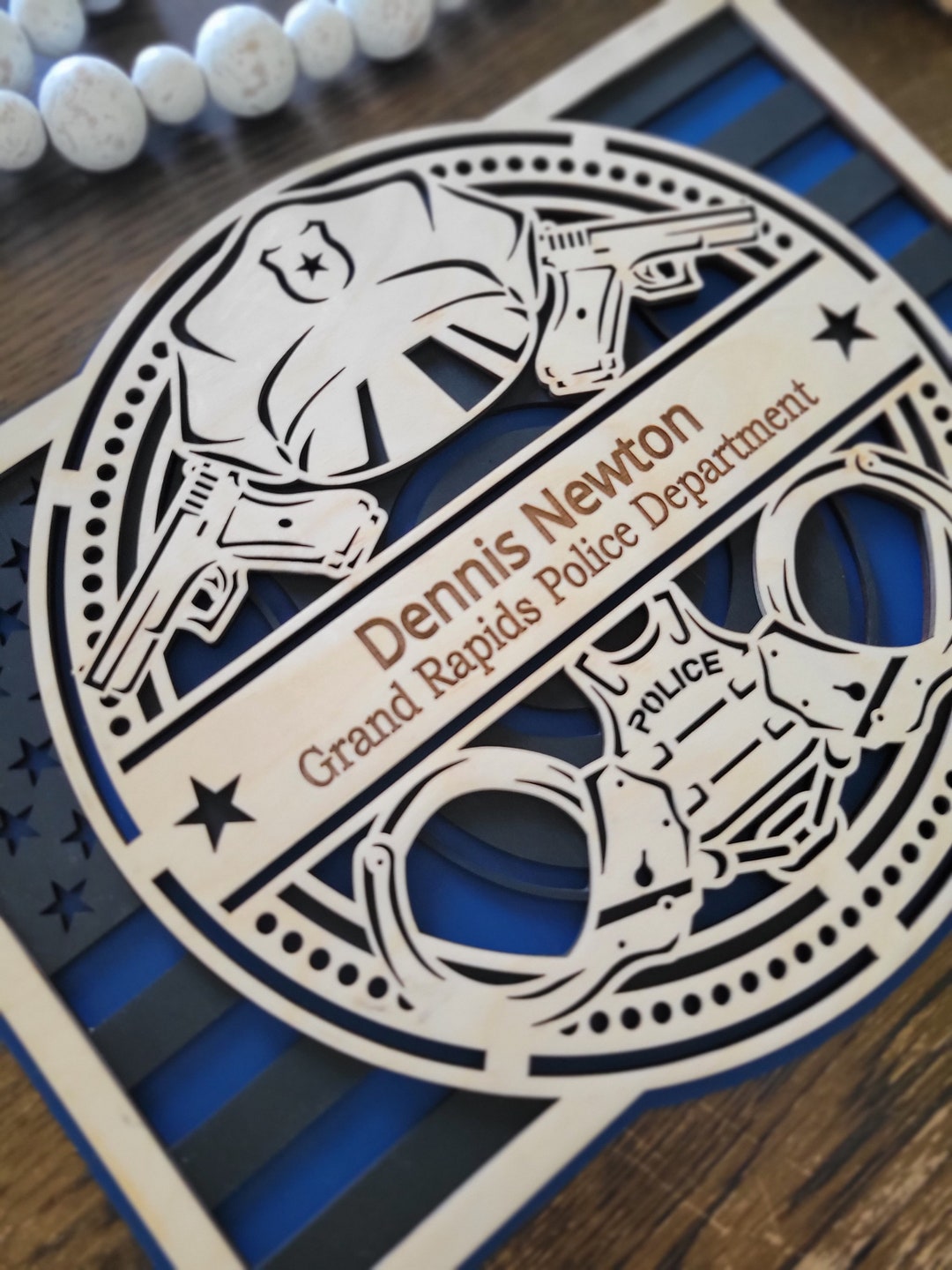 First Responder Sign/plaque, Police Officer - Etsy