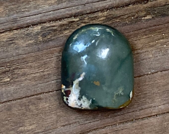 Graveyard Point Agate & Blue Mountain Jasper Doublet Cabochon - Etsy