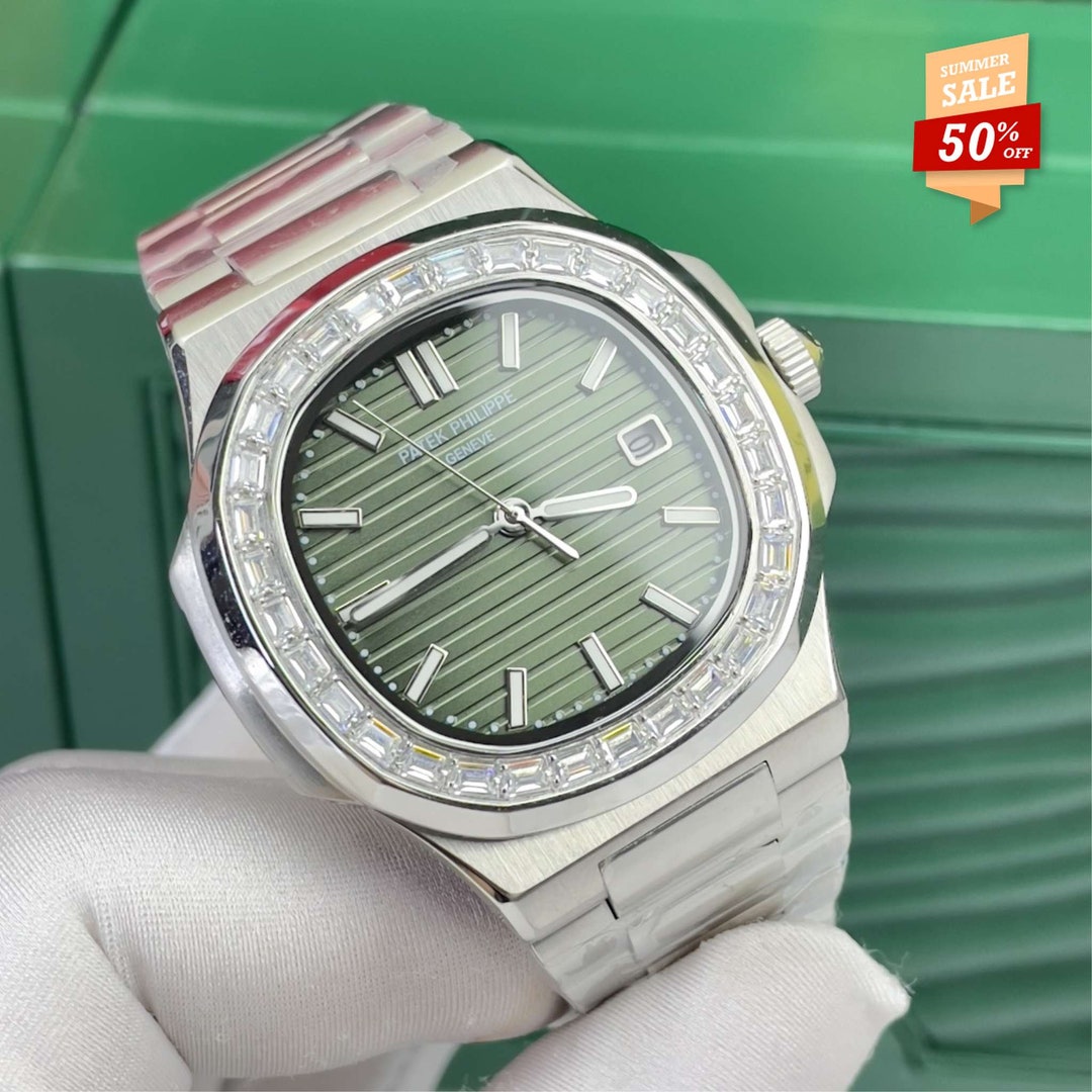 Patek Philippe Nautilus 5711 Green Dial 3k Factory Watch - Etsy