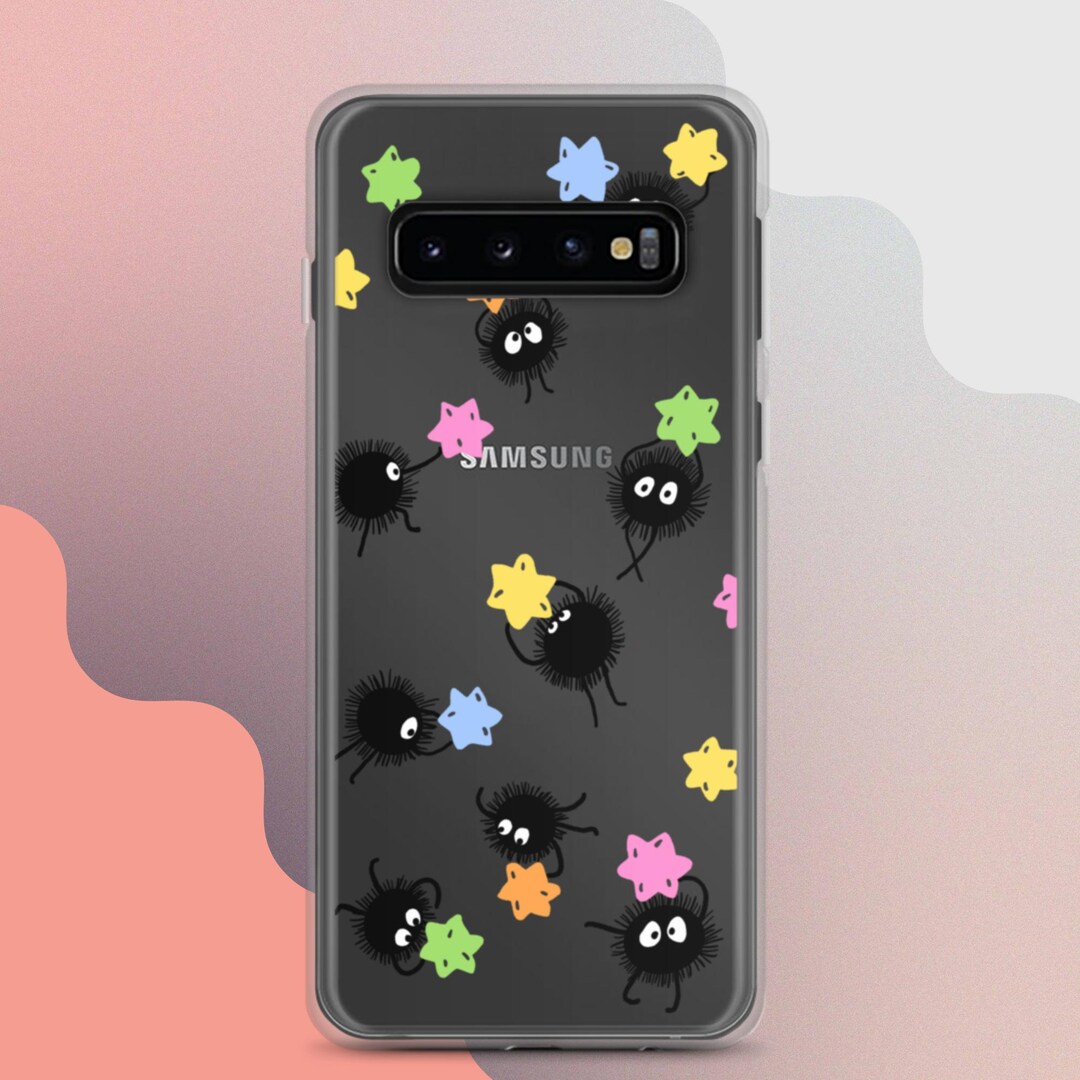 Cute Design / Star Candy / Susuwatari / Clear Phone Case for Samsung ...