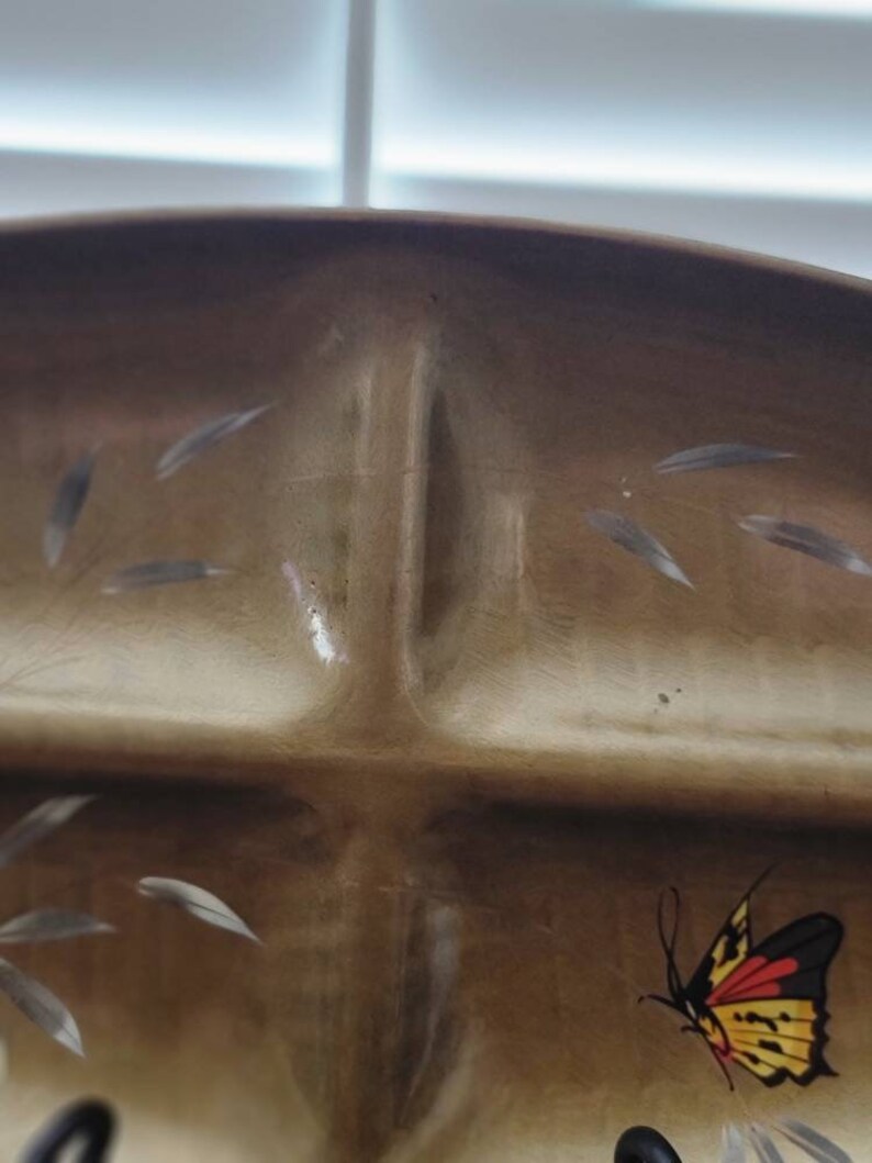 Catalina Woodenware Divided Tray - Etsy