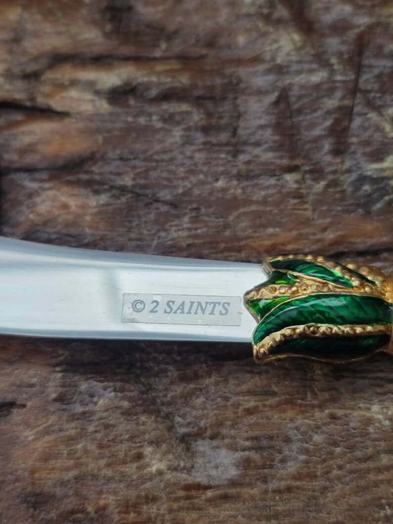 2 Saints Cheese Knives/spreader - Etsy