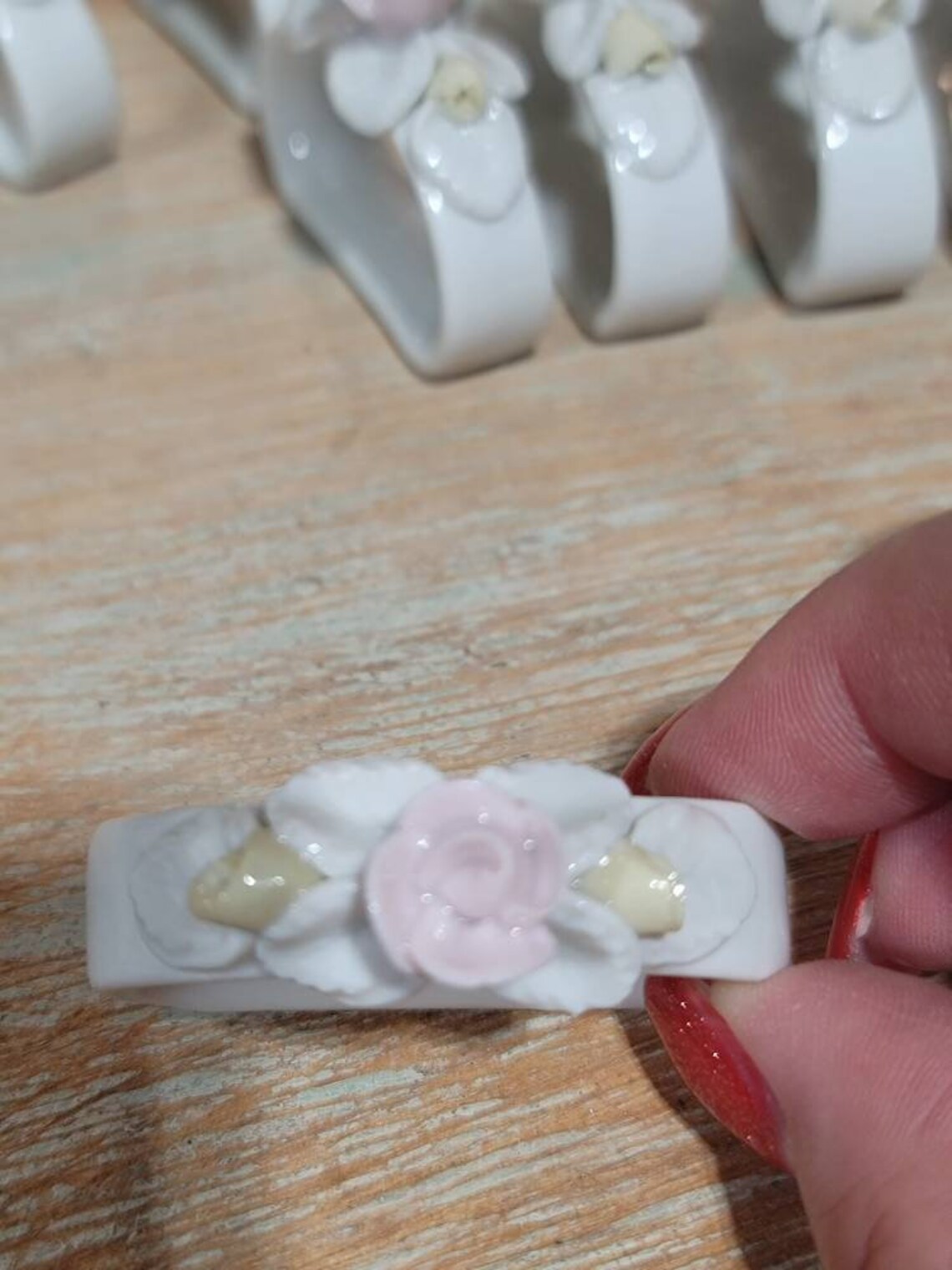 Kaiser Porcelain Napkin Rings(12) - Etsy