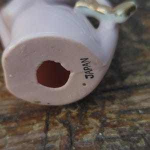 Kitschy Spaghetti Trim Pink Cat Set Made in Japan - Etsy